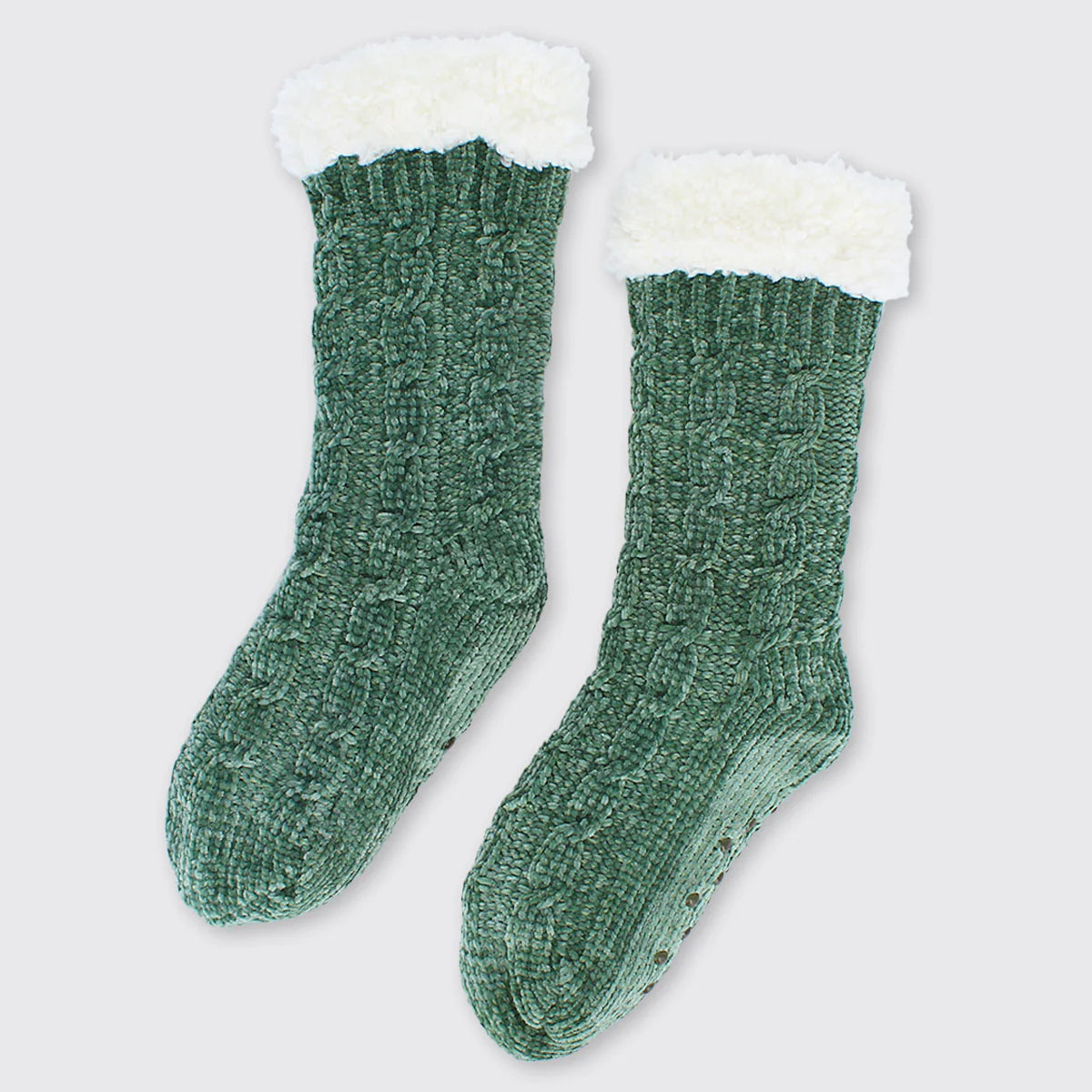 millie mae - Molly Chenille Slipper Socks – Lark London