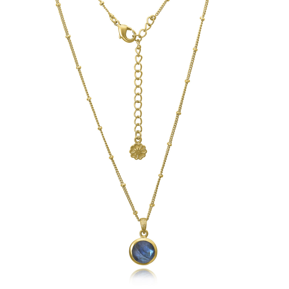 Azuni Nyla Pendant Necklace Gold – Lark London